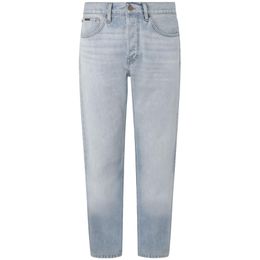 5-Pocket-Jeans Pepe Jeans "JEANS ALMOST", Herren, Gr. 32, L&auml;nge 34, blau (blau rigid denim), Denim/Jeans, Obermaterial: 100% Baumwolle, relaxed fit, Jeans 5-Pocket-Jeans