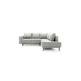 Selsey Ecksofa mit Schlaffunktion Rodario grau Ma&szlig;e (cm): B: 247 H: 90 &raquo; M&ouml;bel Kraft