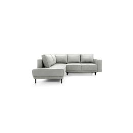 Selsey Ecksofa mit Schlaffunktion Rodario grau Ma&szlig;e (cm): B: 247 H: 90 &raquo; M&ouml;bel Kraft