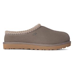 UGG Australia Clog UGG "Unisex TASMAN", M&auml;dchen, Gr. 5 (36), grau (taupe), Textil, Veloursleder, ethno, gemustert, Schuhe Clog, Homeslippers, Pantoffel mit Warmfutter