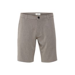!Solid Chinoshorts SOLID "Chinoshorts SDFrederic", Damen, Gr. L, N-Gr, beige (dune m), Obermaterial: 62% Polyester PES. 33% Viskose CV. 5% Elasthan EL., Hosen Chinoshorts