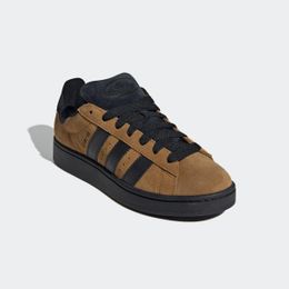 Sneaker adidas originals "CAMPUS 00S", Herren, Gr. 40, schwarz (core schwarz, core schwarz, bronze strata), Leder, Schuhe Sneaker
