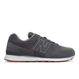 Sneaker New Balance "ML574", Herren, Gr. 39,5, grau (castlerock), Leder, Textil, Schuhe Sneaker