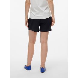 Umstandsshorts MAMALICIOUS "MLIVY JERSEY SHORTS NOOS", Damen, Gr. S (36), N-Gr, schwarz, Jersey, Obermaterial: 100% Baumwolle, unifarben, loose fit kurz, Hosen Umstandsshorts