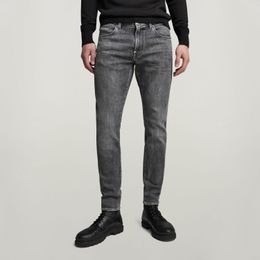 G-Star Raw 5-Pocket-Jeans G-STAR "Revend FWD Skinny.", Herren, Gr. 30, L&auml;nge 34, grau (faded odyssey grau), Denim/Jeans, Obermaterial: 94% Baumwolle, 5% Elastomultiester, 1% Elasthan, skinny fit normal, Jeans 5-Pocket-Jeans, in schmaler Passform