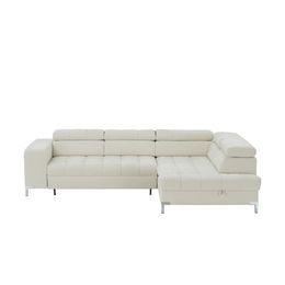 Ecksofa mit verstellbaren Kopfst&uuml;tzen Arte beige Ma&szlig;e (cm): B: 284 H: 97 T: 200.0 Sofas > Sofas nach Material > Stoffsofas &raquo; Sofa DE