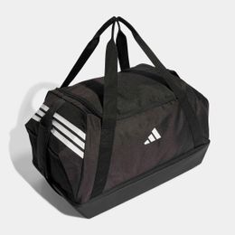 Sporttasche adidas Performance "TIRO MEDIUM DUFFELBAG MIT BODENFACH", schwarz, wei&szlig;, Obermaterial: 100% Polyester, Taschen Sporttasche