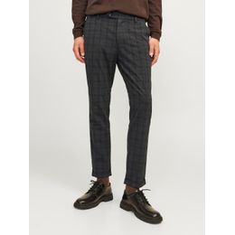 Jack & Jones Chinos JACK & JONES "JPSTMARCO JJCONNOR A", Herren, Gr. 29, L&auml;nge 34, tap shoe, Web, Obermaterial: 68% Polyester, 28% Viskose, 4% Elasthan, unifarben, slim fit normal, Hosen Chinos