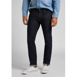 Regular-fit-Jeans Lee "DAREN ZIP FLY", Herren, Gr. 42, L&auml;nge 34, blau (rinse), Denim/Jeans, Obermaterial: 90% Baumwolle, 8% Elastomultiester, 2% Elasthan, regular fit lang, Jeans Regular-fit-Jeans