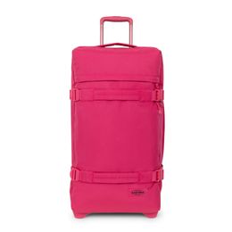 Weichgep&auml;ck-Trolley Eastpak "TRANSIT'R M", M&auml;dchen, Gr. B/H/T: 35,5cm x 67cm x 30cm 78 l, pink, Polyester, unifarben, Basic, Koffer Weichgep&auml;ck-Trolley, Reisegep&auml;ck Aufgabegep&auml;ck Reisekoffer mit TSA Schloss Reisetasche