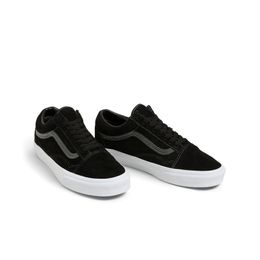Sneaker Vans "Old Skool", Damen, Gr. 38, blk, pig suede schwarz, Leder, Schuhe Sneaker, unisex