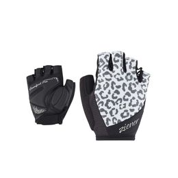 Fahrradhandschuhe Ziener "COLLIEN-Z", Damen, Gr. 6, wei&szlig; fog, Materialmix, Handschuhe