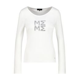 monari Shirt Damen Gr&ouml;&szlig;e S silber / offwhite