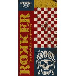 Rokker Check Skull, Multifunktionstuch
