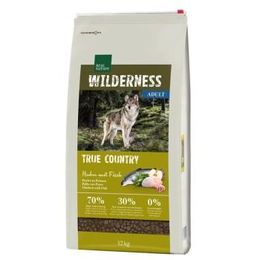REAL NATURE WILDERNESS Trockenfutter Hund, Adult, True Country Huhn mit Fisch 12 kg