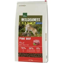REAL NATURE WILDERNESS Trockenfutter Katze, Adult, Pure Beef 7 kg