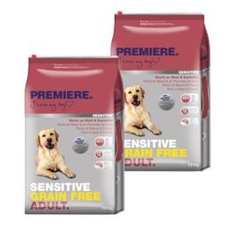 Premiere Sensitive Grain Free Adult Rind 2x12 kg