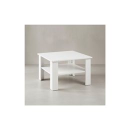 KADIMA DESIGN Couchtisch NIDDA Holz: Sonoma Eiche, Melaminharzbeschichtung, kratzfest, Ablagefl&auml;che, 60 kg Belastbarkeit.