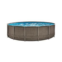 Summer Waves Active Frame &Oslash;457x106 cm rattan braun