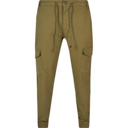 Cargohose 2Y STUDIOS "2Y Studios Herren 2Y Premium Aramis Cargohose", Herren, Gr. 32, Normalgr&ouml;&szlig;en, khaki, 98% Baumwolle, 2% Elasthan, unifarben, skinny fit, Hosen Cargohose