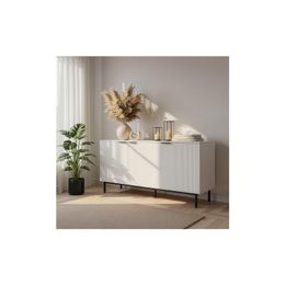 Home Deluxe Sideboard Wei&szlig; - 154 x 73 cm
