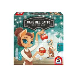 SCHMIDT 49430 - Familienspiel, Caf&eacute; del Gatto