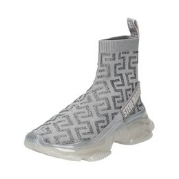 Sneaker Steve Madden "Steve Madden Sneaker Textil", Damen, Gr. 37, silber, Textil, Schuhe Sneaker