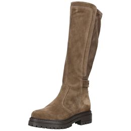 Stiefel Nero Giardini "Nero Giardini Stiefel Leder/Synthetik", Damen, Gr. 37, braun, Leder, Synthetik, Schuhe Stiefel