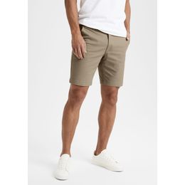 H.I.S. Chinoshorts H.I.S "regular-fit", Herren, Gr. 34, N-Gr, beige, Web, Obermaterial: 98% Baumwolle, 2% Elasthan, unifarben, regular fit kurz, Hosen Chinoshorts, Shorts aus elastischer Baumwoll-Qualit&auml;t, Topseller