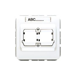 Jung Abdeckung Schriftfeld aws f&uuml;r Mod.Jack vollges CD 569-21 ACS WW (CD569-21ACSWW)