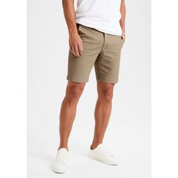 H.I.S. Chinoshorts H.I.S "regular-fit", Herren, Gr. 34, N-Gr, beige, Web, Obermaterial: 98% Baumwolle, 2% Elasthan, unifarben, regular fit kurz, Hosen Chinoshorts, Shorts aus elastischer Baumwoll-Qualit&auml;t