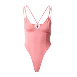 VIERVIER Body 'Davina' Damen Gr&ouml;&szlig;e L pink