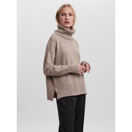 V&eacute;ro Moda Vero Moda Pullover 'Doffy' Damen Gr&ouml;&szlig;e XXL braunmeliert