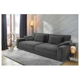 Jockenh&ouml;fer Big-Sofa JOCKENH&Ouml;FER GRUPPE "Milano XXL, B: 290 cm", grau, B:290cm T:135cm, Korpus: 100% Polyester;Kissen: 100% Polyester, Sofas, Big-Sofa, mit Zierkissen, Relaxfl&auml;che 120x240 cm, Federkern