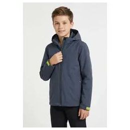 Outdoorjacke Killtec "KOS 192 BYS JCKT", Kinder, Gr. 152, stahlblau, Obermaterial: 100% Polyester. Futter: 100% Polyester, Jacken Outdoorjacke, F&uuml;r Kinder, wasser- & winddicht & atmungsaktiv, &Uuml;bergangsjacke