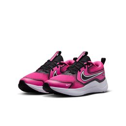Laufschuh Nike "COSMIC RUNNER (GS)", Kinder, Gr. 38,5, laser fuchsia, wei&szlig;, schwarz, Textil, Schuhe Laufschuh, F&uuml;r Kinder & Jugendliche