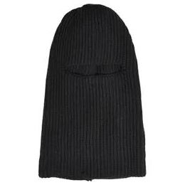 Wollschal Urban Classics "Urban Classics Unisex Knitted Balaclava", Damen, Gr. onesize, schwarz, 50% Viskose, 28% Polyester, 22% Polyamid, unifarben, Modet&uuml;cher