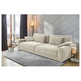 Jockenh&ouml;fer Big-Sofa JOCKENH&Ouml;FER GRUPPE "Milano XXL, B: 290 cm", greige, B:290cm T:135cm, Korpus: 100% Polyester;Kissen: 100% Polyester, Sofas, Big-Sofa, mit Zierkissen, Relaxfl&auml;che 120x240 cm, Federkern