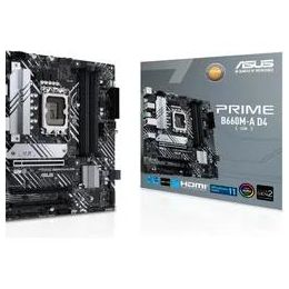 ASUS Mainboard "PRIME B660M-A D4-CSM", schwarz, B:24,4cm T:24,4cm, Mainboards