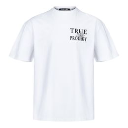 Trueprodigy T-Shirt 'Alex' Herren Gr&ouml;&szlig;e L schwarz / wei&szlig;
