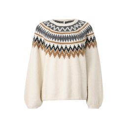 Only Pullover 'ONLREYKJA' Damen Gr&ouml;&szlig;e M beige / sand / grau