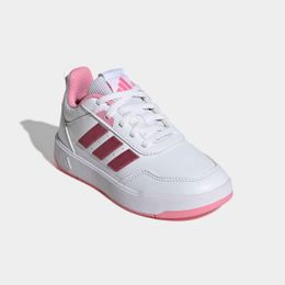 Sneaker adidas Sportswear "TENSAUR SPORT 3.0 K", M&auml;dchen, Gr. 36, cloud wei&szlig;, bliss pink, grau two, Synthetik, Textil, Schuhe Sneaker, f&uuml;r Kinder & Jugendliche