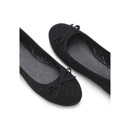 Lascana Ballerina 'Slip-On-Sneaker, Freizeitschuh, Slipper, Halbschuh,' schwarz Gr. 43 f&uuml;r Damen