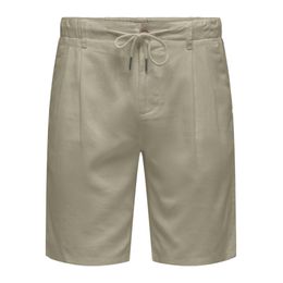 Only & Sons Only & Sons Shorts 'Leo' Herren Gr&ouml;&szlig;e 50/52 dunkelbeige