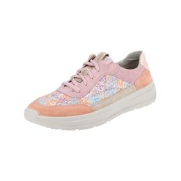 Sneaker Legero "Legero Sneaker Leder/Textil", Damen, Gr. 41, rosa, Leder, Textil, Schuhe Sneaker