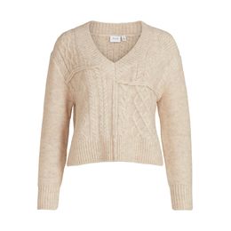 Vila Pullover 'Viri' Damen Gr&ouml;&szlig;e S hellbeige