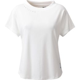 T-Shirt LPO "Damen T-Shirt Gabriela", Damen, Gr. 40 (M), wei&szlig; (whisper wei&szlig;), Wirkware: RibJersey 92% CO, 8% EL, Shirts T-Shirt