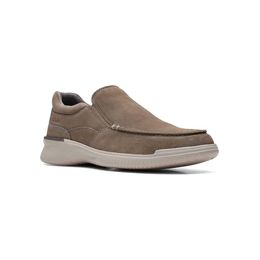 Clarks Leder-Mokassins "Donaway" in Taupe - 66% | Gr&ouml;&szlig;e 44 | Herren-schuhe-halbschuhe