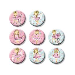 Lutz Mauder Verlag Lutz Mauder Mini-Buttons "Ballerina" - 8 St&uuml;ck - ab 3 Jahren - 21% | Kinder-kreativspielzeug