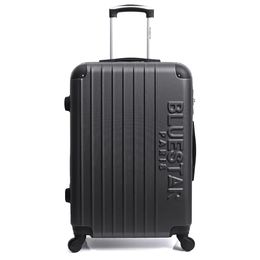 BlueStar Hardcase-Trolley "Bucarest" in Schwarz - (B)40 x (H)57 x (T)25 cm - 70% | Damen-koffer-reisegepaeck